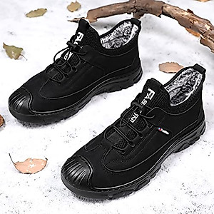 JUMESGU My Orders Men’s Tactical Boots Lightweight Combat Boots Durable Suede Leather Military Work Boots Desert Boots Clearance Deals