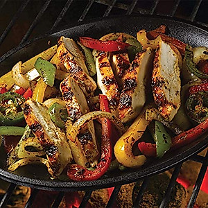 Gourmet du Village Fajita Cast Iron Skillet