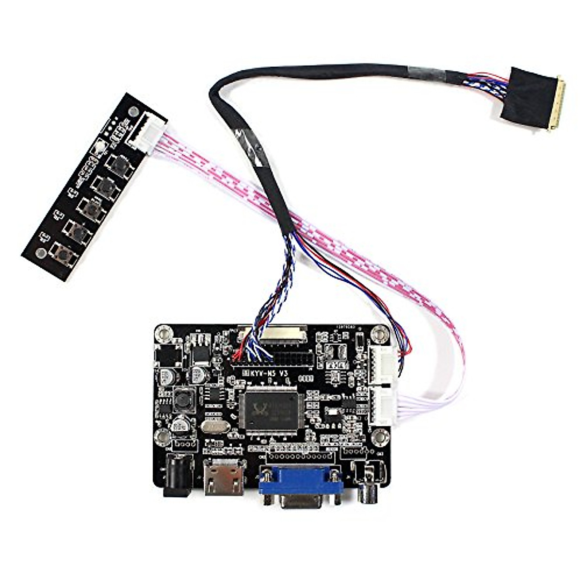 HDMI VGA LVDs Controller Board for 11.6 inch 1366x768 B116XW03 14" LP140WH2 BT140XW02 HSD140PHW1 15.6" B156XW02 B156XTN03.2 40Pin LCD Screen