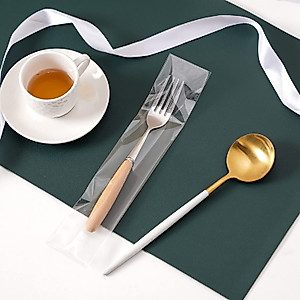 Nistar Self Sealing Pretzel Rod Bags, 100Pcs 2x10 Inch Clear Cellophane Plastic Bags, Resealable Treat Bags Self-Adhesive for Packaging Candy, Popsicle, Pen, Tableware, Candle ect