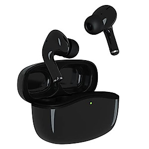 H&P True Wireless Earbuds Noise Isolating High Precision Natural Sound Earphones Full Metal Premium in-Ear Monitor/High Definition Sound, High Precision Clear and Transparent Sound Earphones (Black)