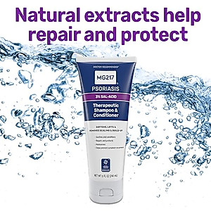 MG217 Psoriasis Scalp Solutions, Shampoo + Conditioner, 8 Ounce (5603)