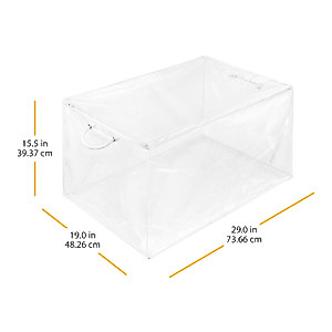 Whitmor Zippered Storage Bag, Jumbo