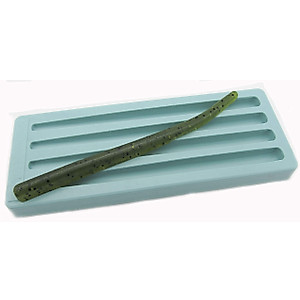 4-1/2" Finesse Worm Lure Making Starter Kit - Bass Rubber Worm - Fisherman Gift - Fusion X Fishing 0045MC Shaky SX