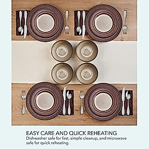 Pfaltzgraff Skylar 12 Piece Dinnerware Set, Service for 4