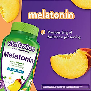 Vitafusion Melatonin Gummy Vitamins, 140 ct gummies