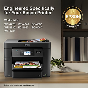 EPSON T802 DURABrite Ultra -Ink Standard Capacity Yellow -Cartridge (T802420-S) for select Epson WorkForce Pro Printers