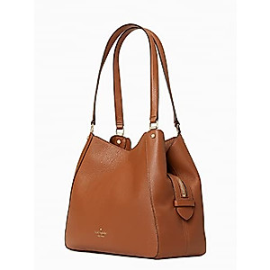 Kate Spade Leila Medium Triple Compartment Shoulder Bag (Warm Gingerbread)