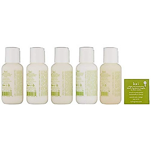 kai Bath And Shower Travel Set, TSA approved, vegan, cruelty free, made in the usa