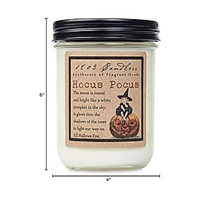 1803 Candles - 14 oz. Jar Soy Candles - (Hocus Pocus)