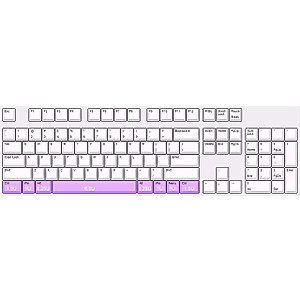6.5u Spacebar PBT Keycap OW Dye-Sublimation Space Bar Switch Cherry Profile for Corsair Strafe K55 K63 K65 K68 RGB K70 MK.2 LUX K95 Platinum Mechanical Gaming Keyboard