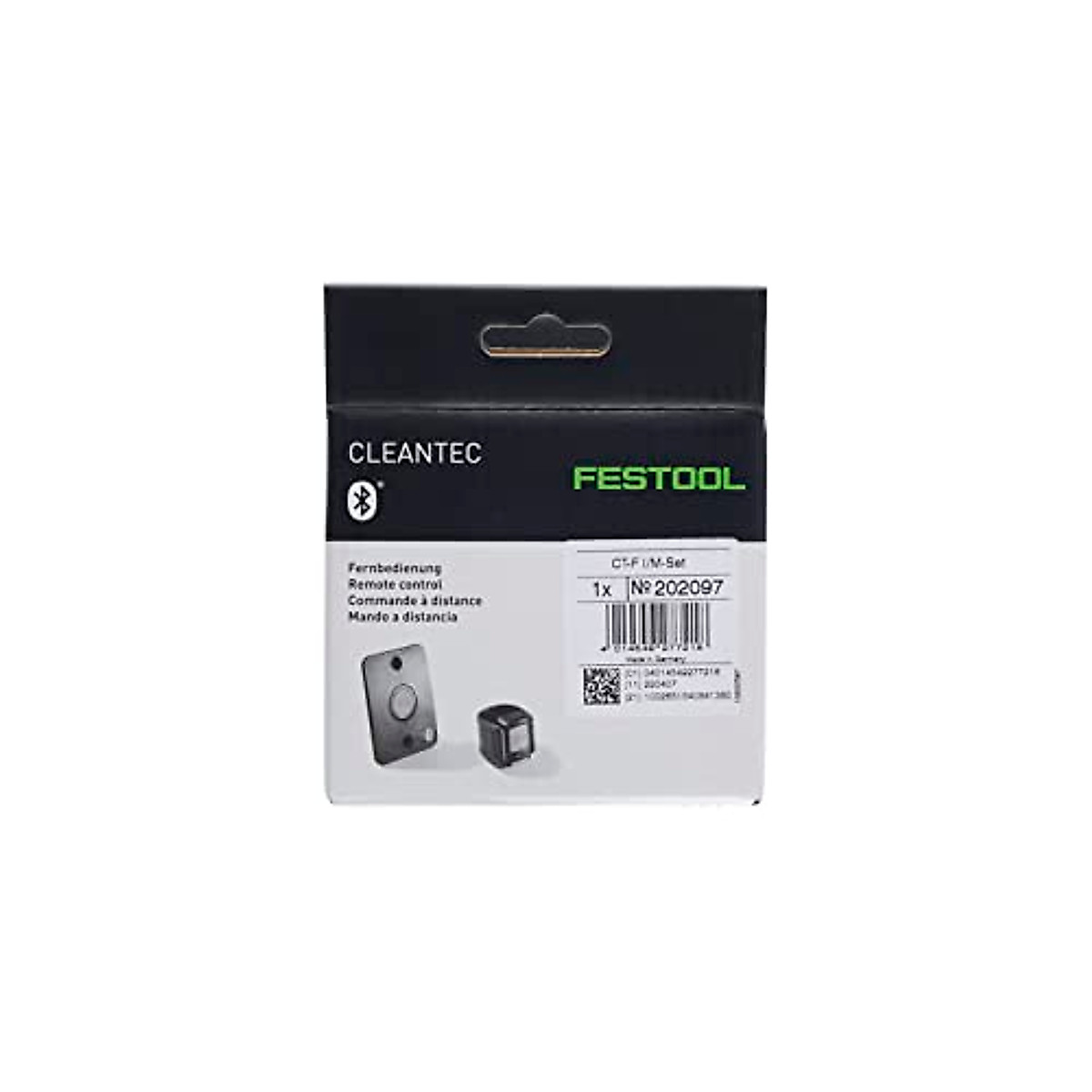 Festool 202097 Bluetooth Remote Control Set For CT 26, 36, and 48 Dust Extractors