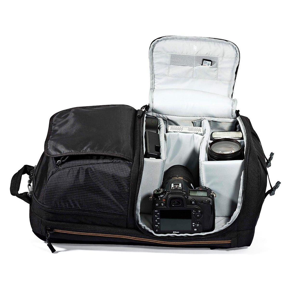 Lowepro Fastpack BP 250 AW II - A Travel-Ready Backpack for DSLR and 15" Laptop and Tablet