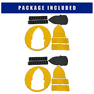 Mouse Trap Bucket Lid (2-Pack) - Humane Flip and Slide Bucket Lid Mouse/Mice/Rat Trap, Auto Reset, Multi Catch Trap Compatible with 5 Gallon Bucket for Indoor/Outdoor