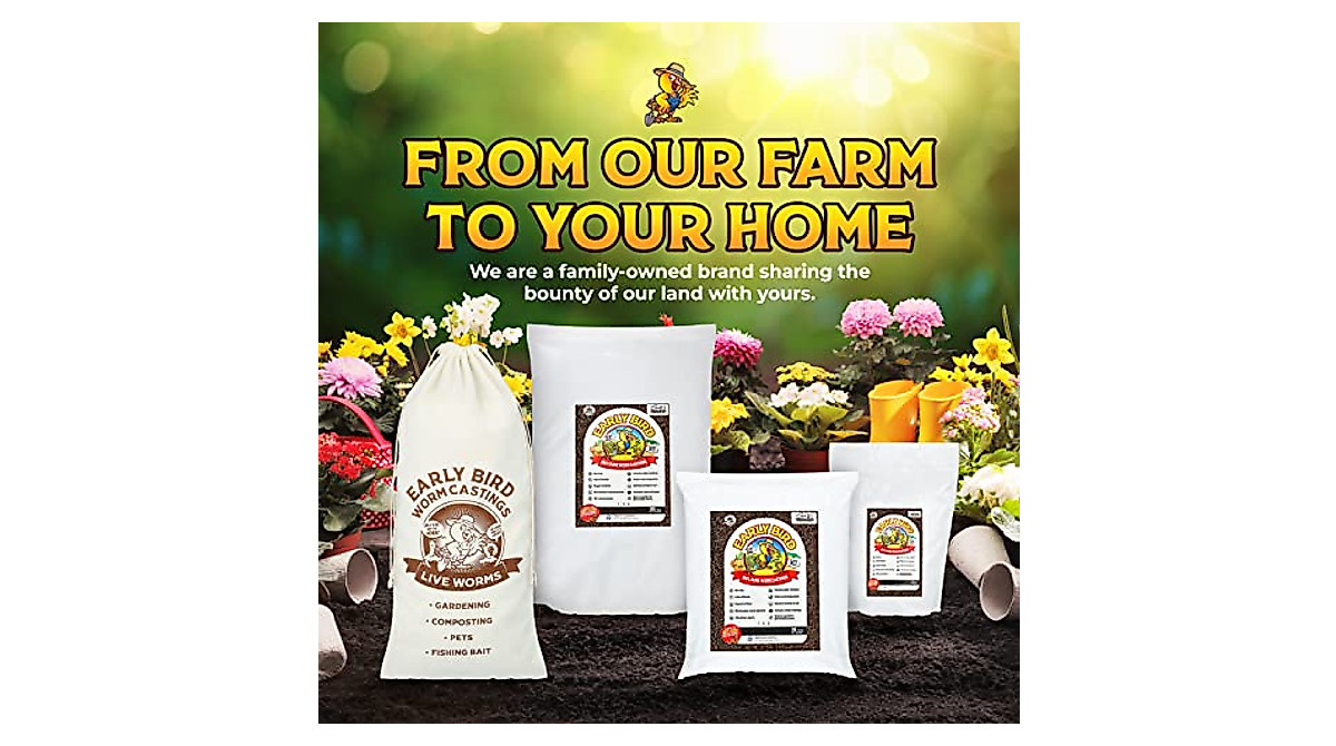 100% Pure Worm Castings Rich in Micro Nutrients - Odor Free Organic ...