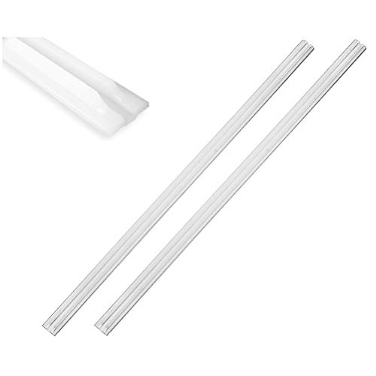 17" Scraper Blade Compatible with Taylor Soft Serve Machines Frozen Yogurt Ice Cream Machine Blades 035174 (Pack of 2)