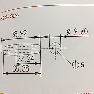 Guitar Tremolo Bar Arm Plastic Tip,Cream