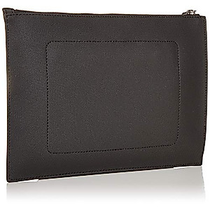 Lacoste Women's Anna Clutch Bag, Tuareg Grey Chine/Grey Chine-Calla Pink