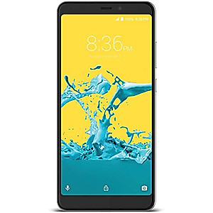 ZTE Blade Max 2S Factory Unlocked Phone - 6Inch Screen - 32GB - Grey (U.S. Warranty)
