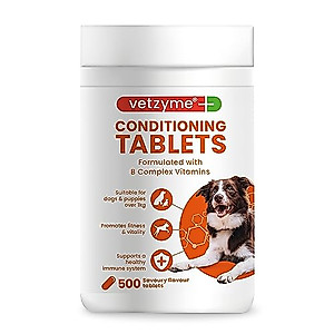 Vetzyme Conditioning Tablets, 500 Tablets