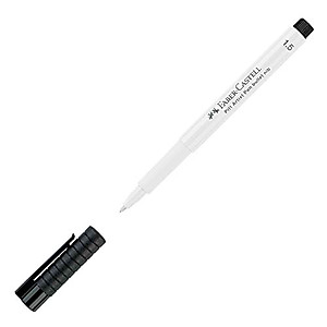 Faber Castell Water Based Marker Pit Artist Pen 101 White 1.5 167893
