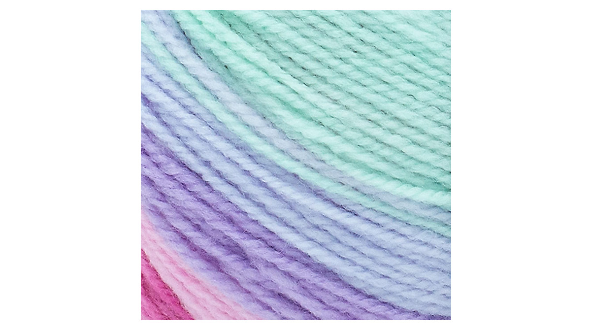Lion Brand Yarn - Ice Cream Ube Pack with Needle Gauge