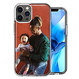Personalized Custom Double Layered Phone Case for Apple iPhone 12 Pro Max 6.7 inch - Design Your Own Perfect Custom Picture Photo Case