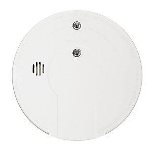 Kidde Premium Smoke Detector, Battery-Operated Smoke Alarm with Hush Feature, 9V Battery Included