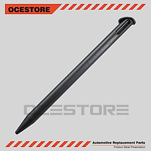 OCESTORE 5 Pcs Stylus Pens for New 3DS XL 2015 High Accuracy Sensitive Plastic Slot Pen Replacement for Touch Screen Black