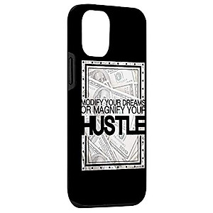iPhone 12/12 Pro Modify your Dreams or Magnify your Hustle Christmas Gift Tee Case