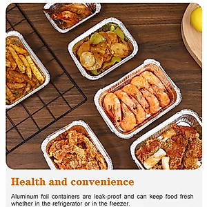 LUCKMETA 21" x 13 ” Aluminum Foil Pans With Lids (20 Pack), Full-Size Deep Steam Pan and Oven Buffet Trays, Food Containers for Catering, Baking, Roasting & Reheating, Recyclable