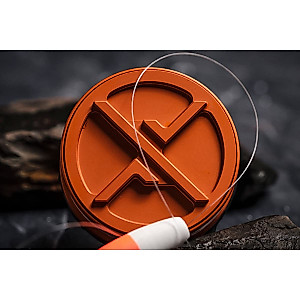 Exotac xREEL Handline Survival Pocket Fishing Kit with Tackle Storage Compartment and Flexible TPE Finger Strap for Optimal Reel Control, Includes 6 Hooks, 6 Split Shot, and 2 Floats