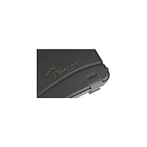 Fender Deluxe Molded Jazz and Precision Electric Bass Guitar Case - Black