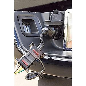 Hopkins 47340 Endurance 7 RV Blade to 4 Flat LED Flex Adapter