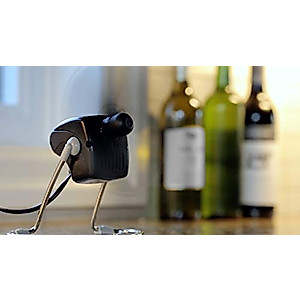 Caframo Chinook, 2-Speed Desk Fan, Cage Free, Easy To Clean Soft Blades, Canadian Made, 8.8" Blade, 707CHBBX, Black