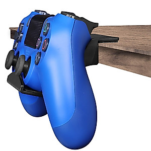 2PACK Universal Game Controller Desktop Stand Holder for Xbox ONE 360 Switch PS4 STEAM PC Nintendo, VBH Stick On Mount Computer Gamepad Accessories(Black)