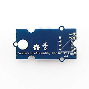 seeed studio Grove Temperature Humidity Sensor Pro Module(AM2302/DHT22) Digital Interface 3.3/5V, Sensor for Temp(-40~80℃) Humi(0~99.9% RH) Monitor Compatible with Board Arduino/Raspberry Pi