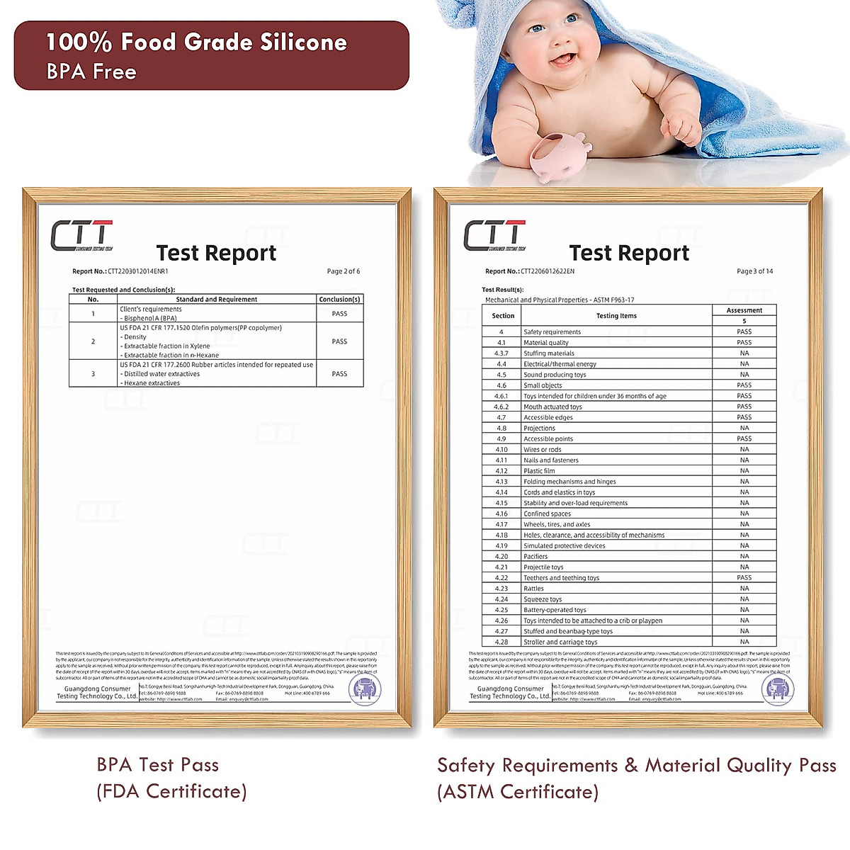 Baby Teether for 0-6 Months 2 Pack Never Drop Baby Teething Toys for 6-12 Months+1 Pack Pacifier Clip,Silicone Baby Chew Toys for Infant Sucking Needs,Baby Toys 3-6 Month Baby Mitten Teether（Pink）