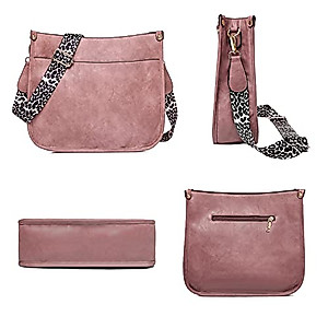 Konelia Crossbody Bag Purses for Women Designer Vegan Leather Hobo Fashion Handbags with 2 Adjustable Guitar Strap Shoulder Bucket Bags