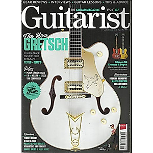 GUITARIST MAGAZINE, THE GUITAR MAGAZINE SEPTEMBER, 2013 ISSUE # 372 ( ALL FREE GIFTS INCLUDED ) ( PLEASE NOTE: ALL THESE MAGAZINES ARE PET & SMOKE FREE MAGAZINES. NO ADDRESS LABEL. (SINGLE ISSUE MAGAZINE.)