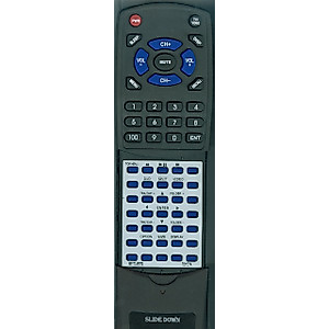 Replacement DVD Remote Control for 2011, 2012, 2013 Toyota Sienna, Highlander and Sequoia, 8617045070