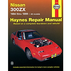 Nissan 300ZX (84-89) Turbo, 2seater & 2 + 2 V6 engine Haynes Manual (Paperback)
