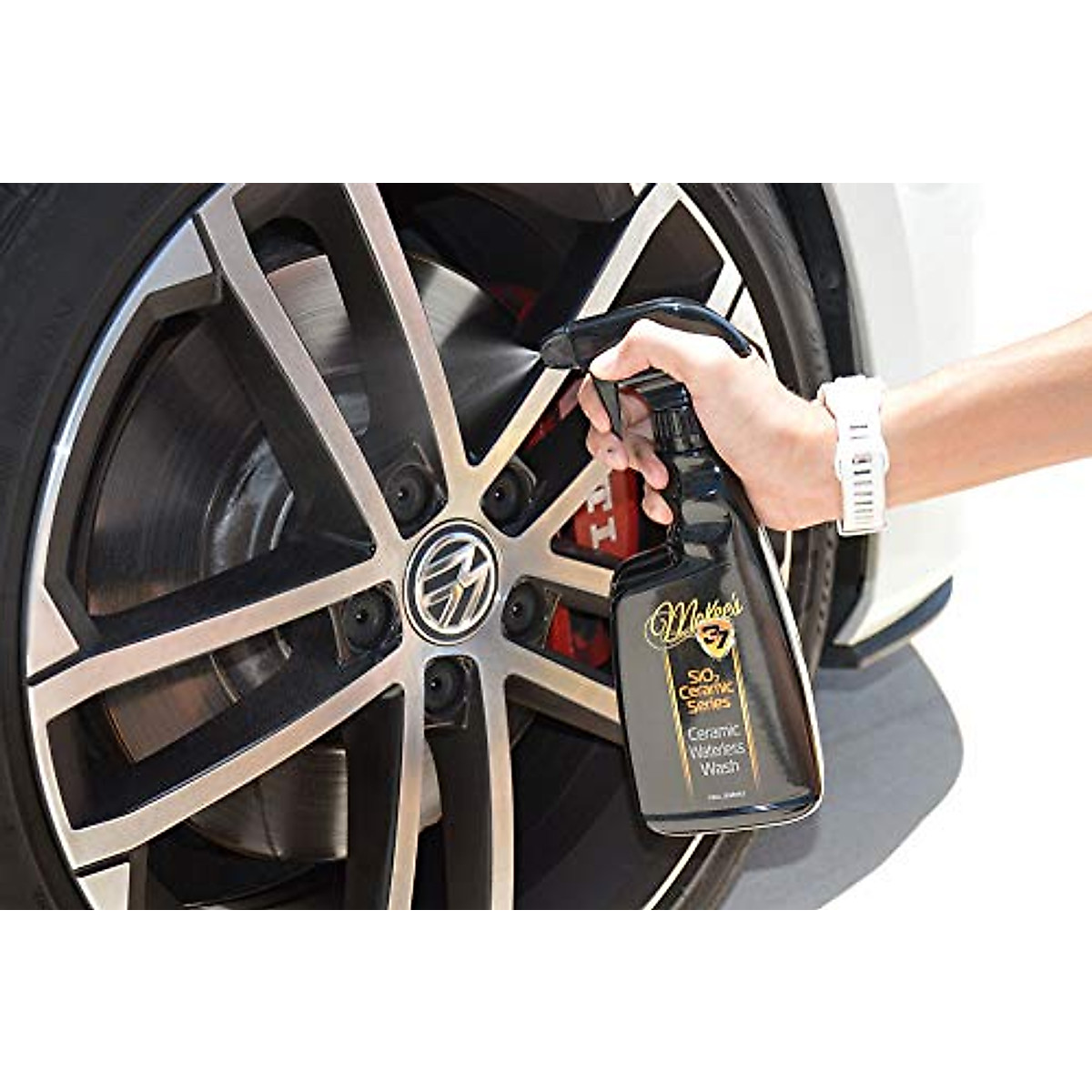 McKee's 37 Ceramic Waterless Wash (SiO2 Enhanced Quick Shine Top Coat), 22 fl. oz.