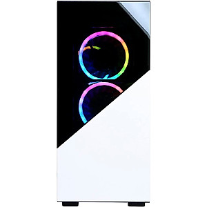 CyberPowerPC - Gamer Supreme Gaming Desktop - AMD Ryzen 7 3700X - 16GB Memory - AMD Radeon RX 6700 XT - 1TB SSD + 1TB HDD - Wins 10 Home with SKYPC Gaming Bundle (2021 Model), black