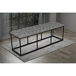 HomePop Decorative Bench, Global Print