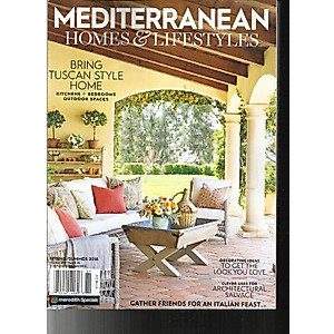 MEDITERRANEAN HOMES & LIFESTYLES MAGAZINE, SPRING/SUMMER, 2018