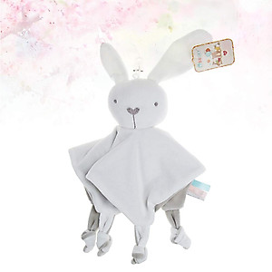 Baby Security Blanket Rabbit Elephant Security Blanket Animal Plush Stuffed Blanket for Nursery Baby Toddlers Newborn