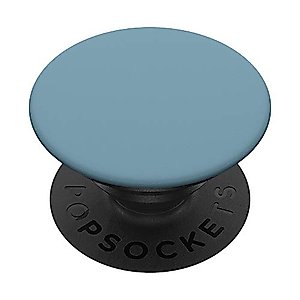 Simple Chic Solid Color Medium Muted Sky Blue PopSockets PopGrip: Swappable Grip for Phones & Tablets