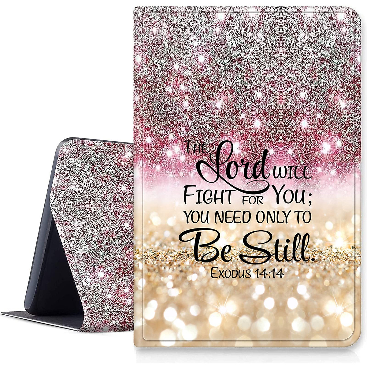 Case for Fire HD 8/8 Plus Tablet Case (12th/10th Generation, 2022/2020 Released),Multi-Angle Slim Folio Stand Smart Cover for Kindle fire Hd 8/8 Plus 12/10 Gen 8 inch-Moon Star Night