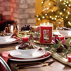 Yankee Candle Sparkling Cinnamon Scented, Classic 22oz Large Tumbler 2-Wick Candle, Over 75 Hours of Burn Time